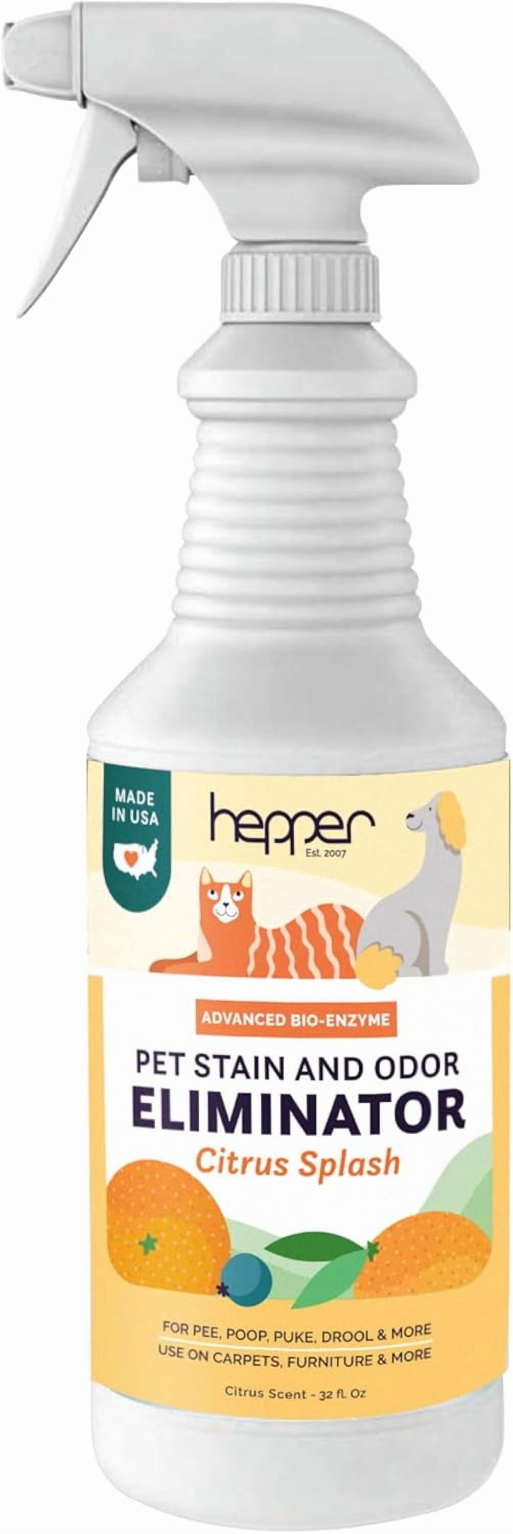 Advanced Bio-Enzyme Pet Stain & Odor Eliminator Spray - Smell, Stain ...