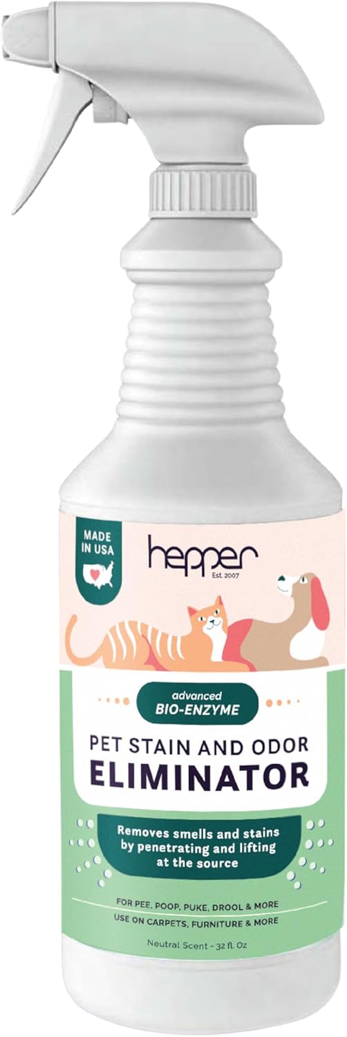 Advanced Bio-Enzyme Pet Stain & Odor Eliminator Spray - Smell, Stain ...