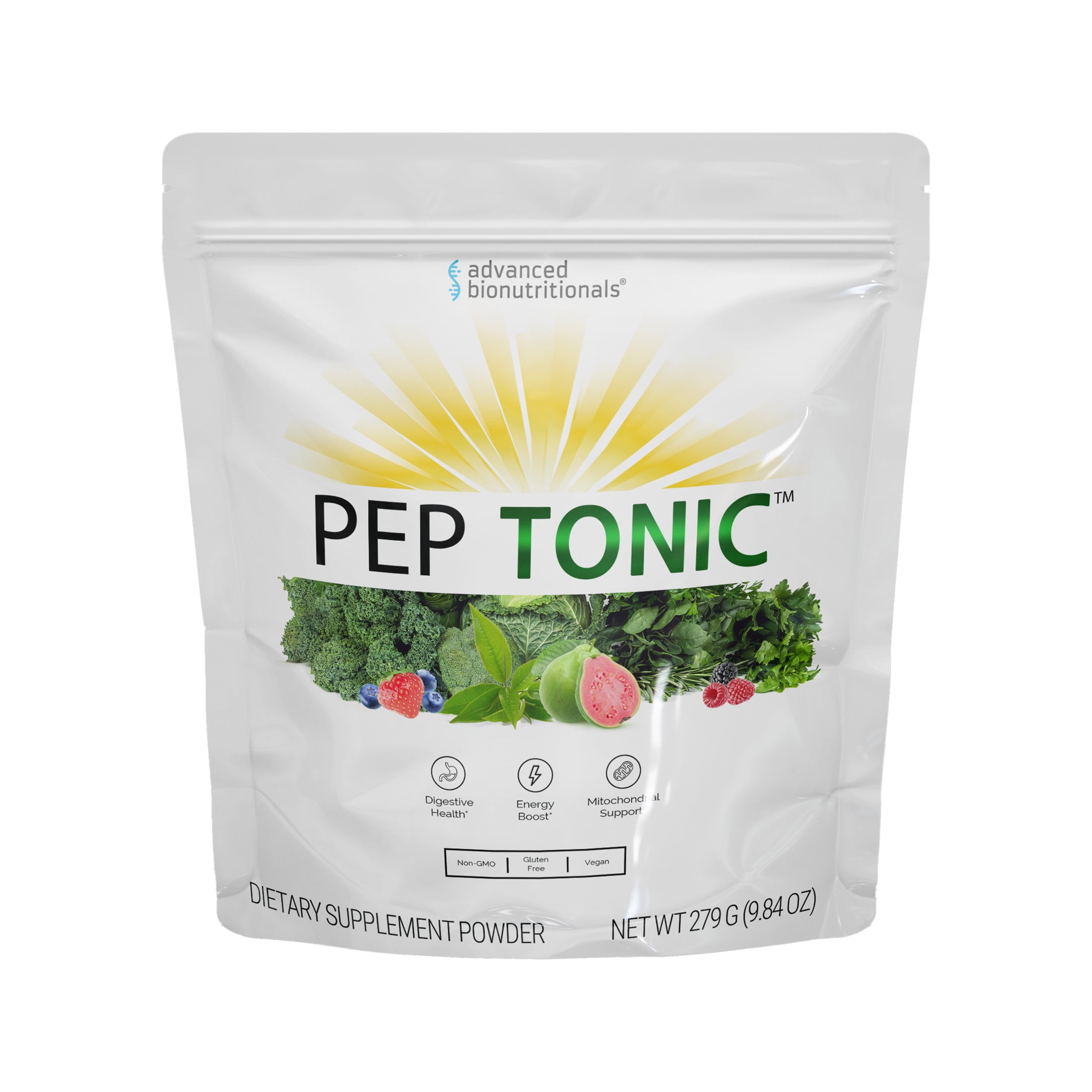 Pep Tonic - Anti-Aging Drink - Daily Superfood Powder for Energy ...