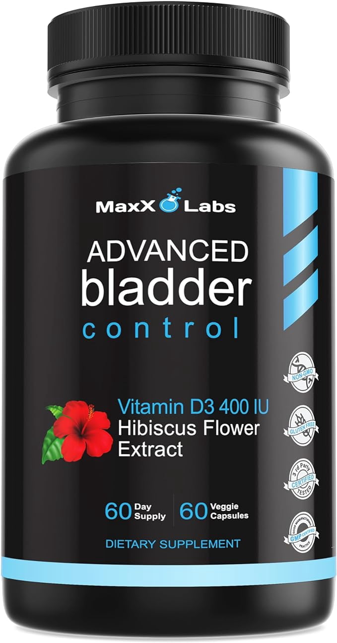 Advanced Bladder Control Pills for Women & Men - Helps Reduce ...