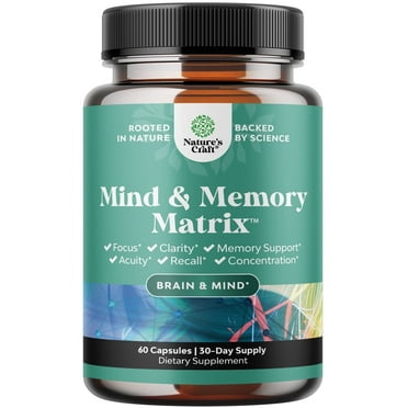 Qunol Brain Health Memory + Tablet with 1000mg of Magnesium L-Threonate ...