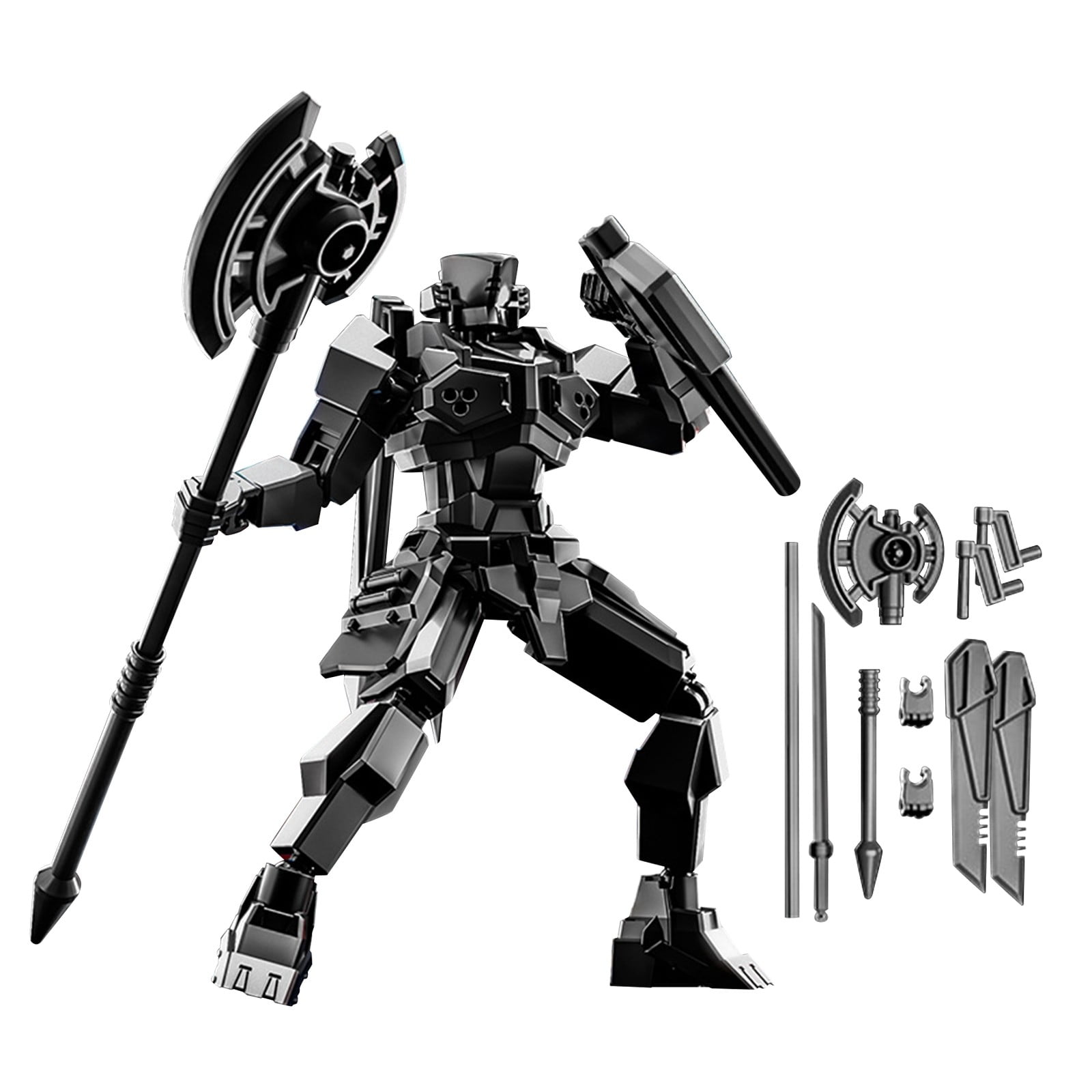 Advanced Building Blocks Robot Kit with Interchangeable Weapons ...