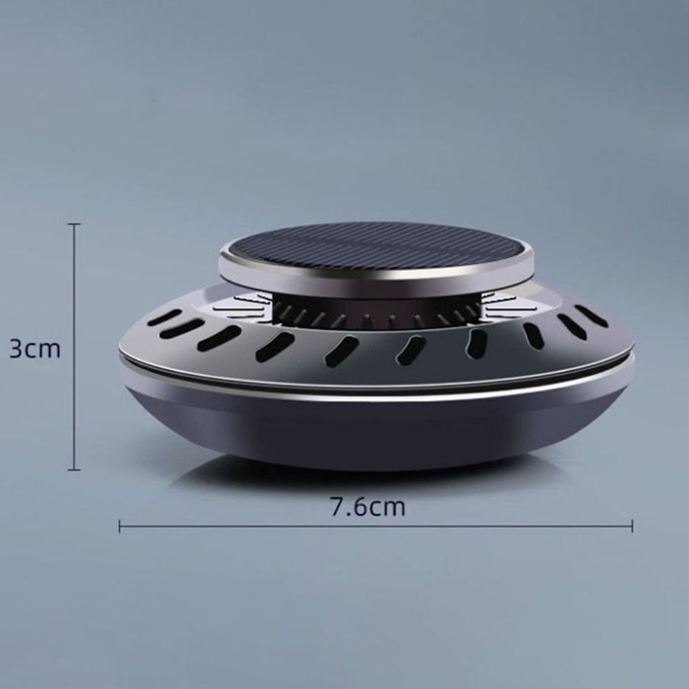 Advanced Car Aroma Diffuser Ornament With Solar-Powered Rotating ...