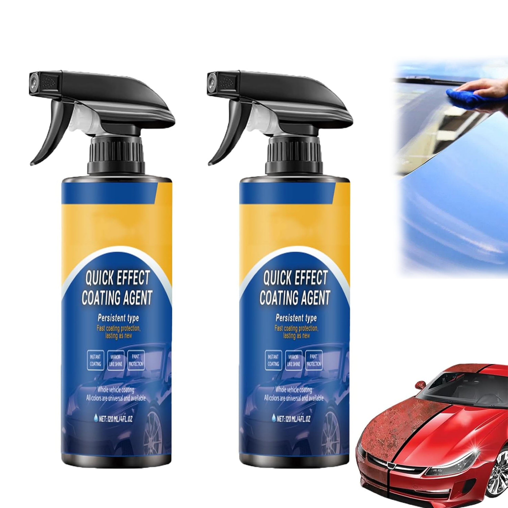 Advanced Car Quick-Acting Coating Agent Spray,Quick Effect Coating ...