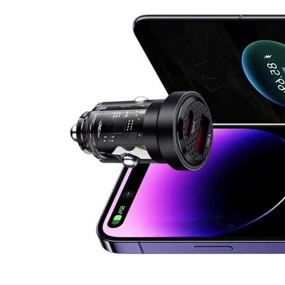 Advanced Car Transparent Connection Double Port High Speeded Charging ...