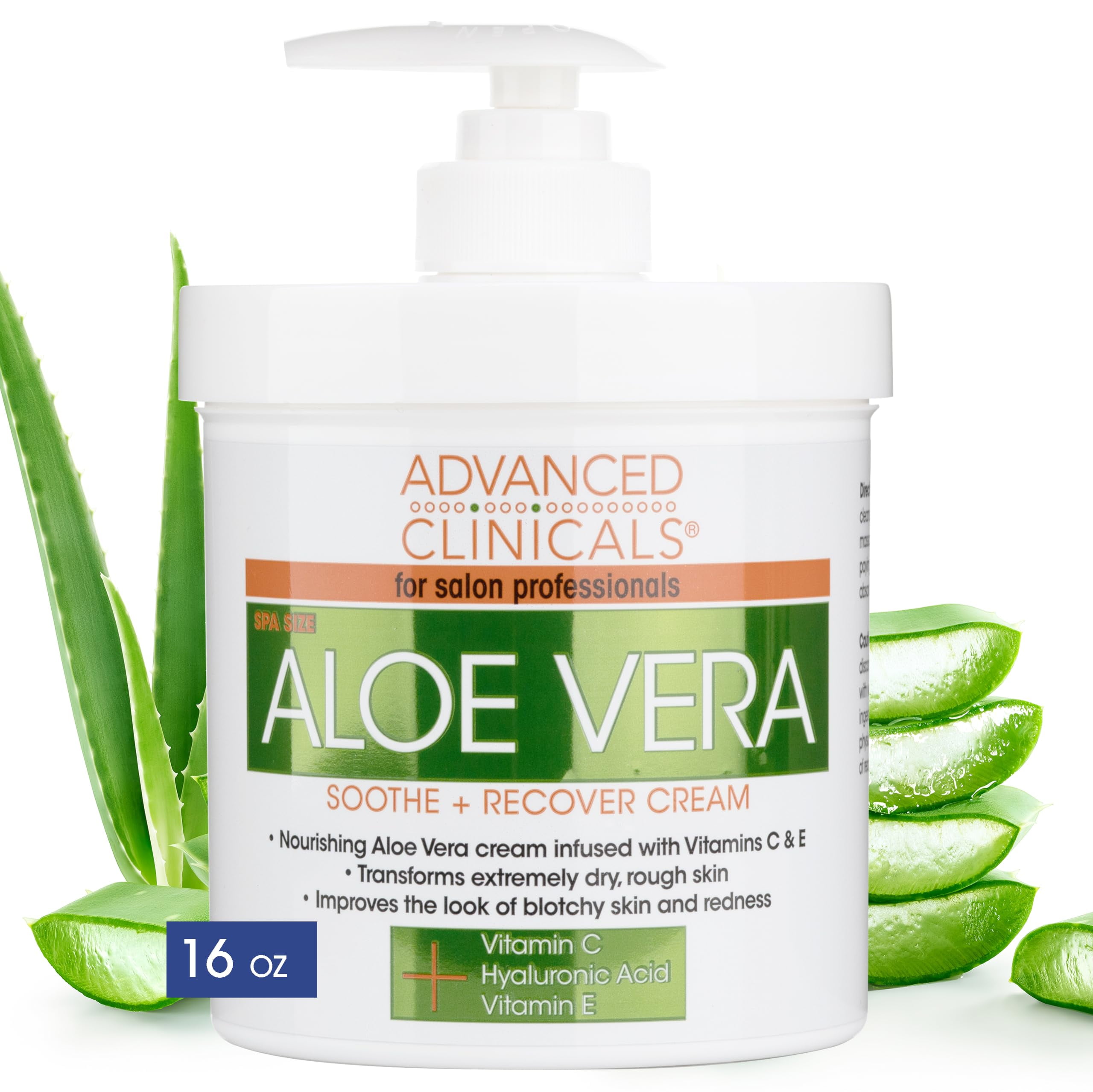 Advanced Clinicals Aloe Vera Lotion for Sun Burn Recovery | After Sun ...