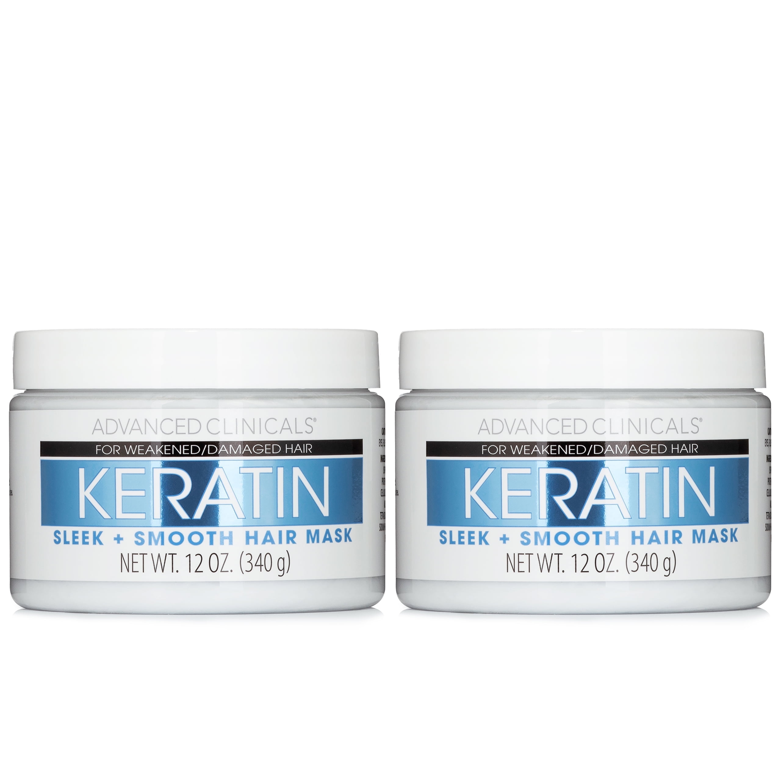 Advanced Clinicals Keratin Hair Mask for Dry Ends, Smooth & Sleek ...