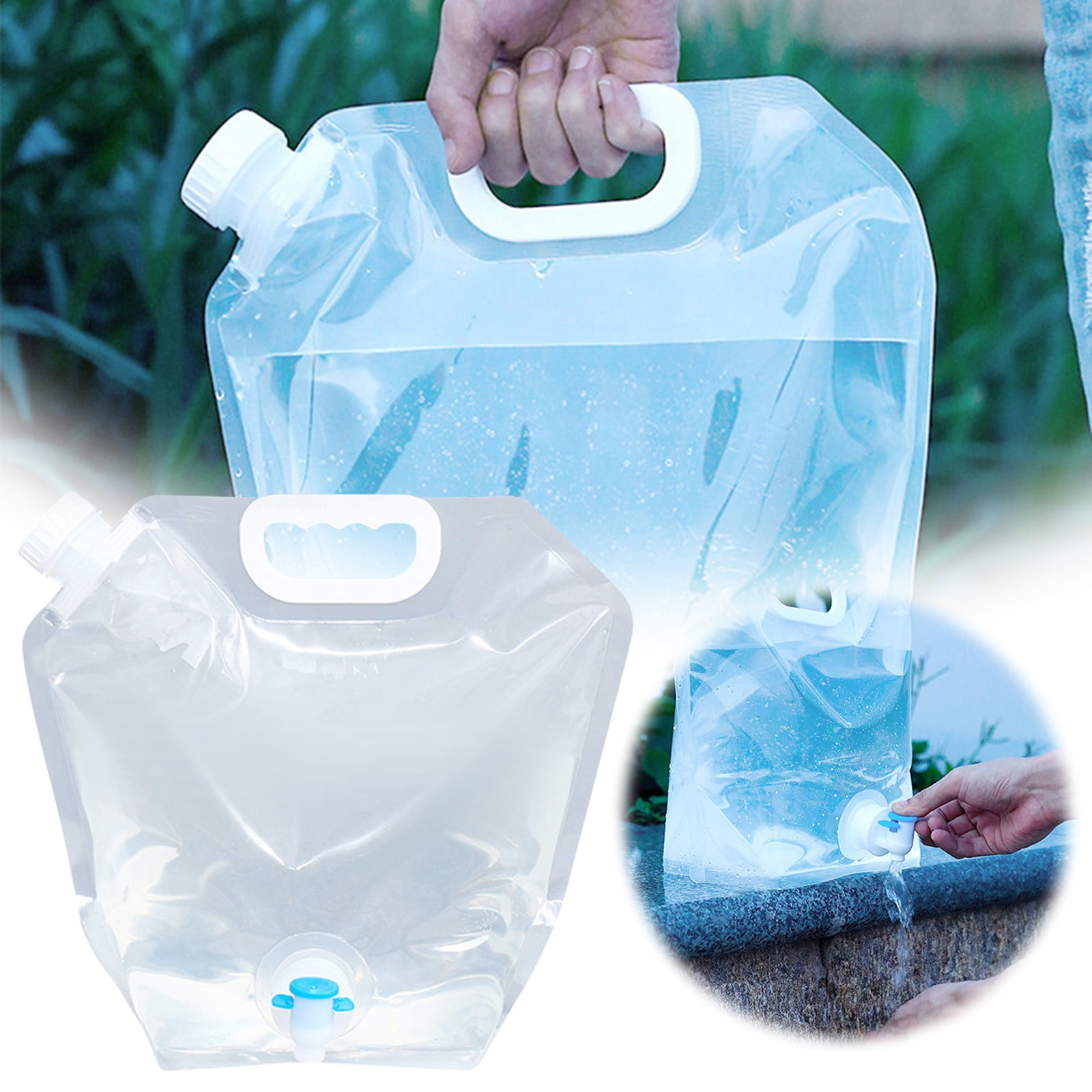 Advanced Collapsible Water Container Bag - 10L Premium Water Container ...