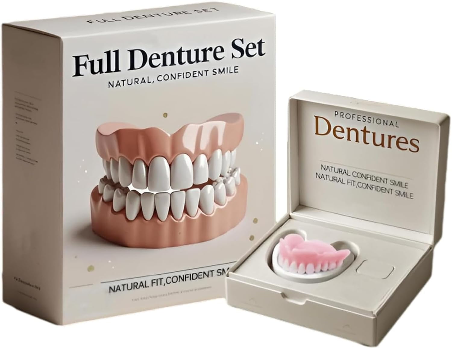 Advanced Customized Full Denture Set, Silicone Reline Denture Set ...