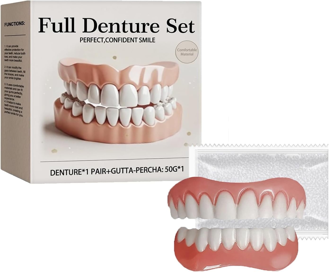 Advanced Customized Full Denture Set, for Dentures, Silicone Reline ...