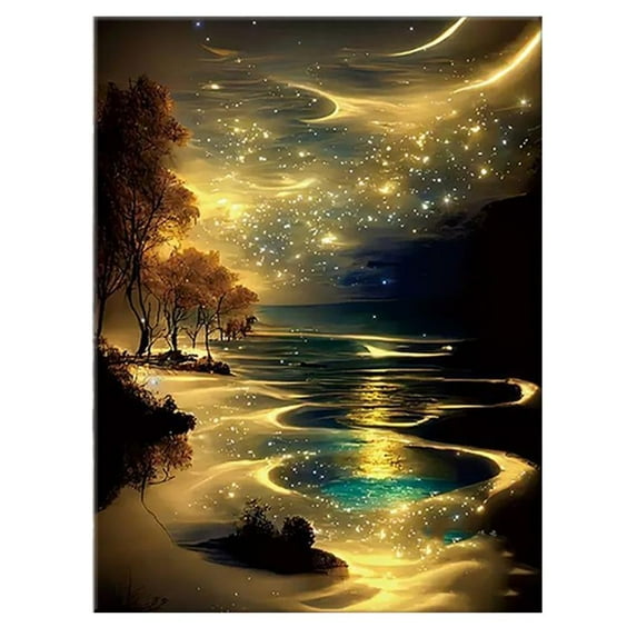 Advanced DIY Digital Oil Painting New Color Filling Decoration Painting ...