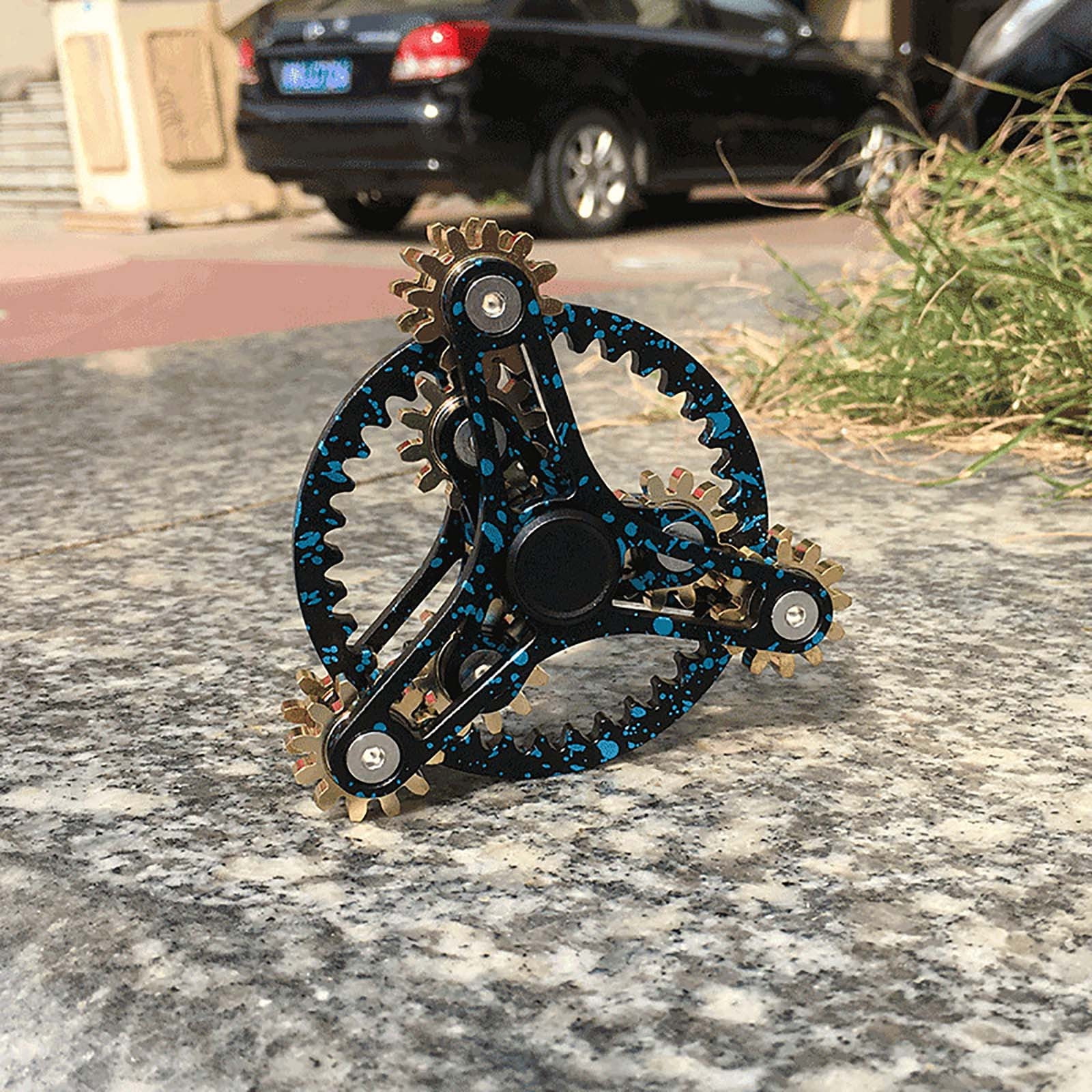 Advanced Dearing Turntable Gear Linkage Manual Rotating Fingertip Toy ...