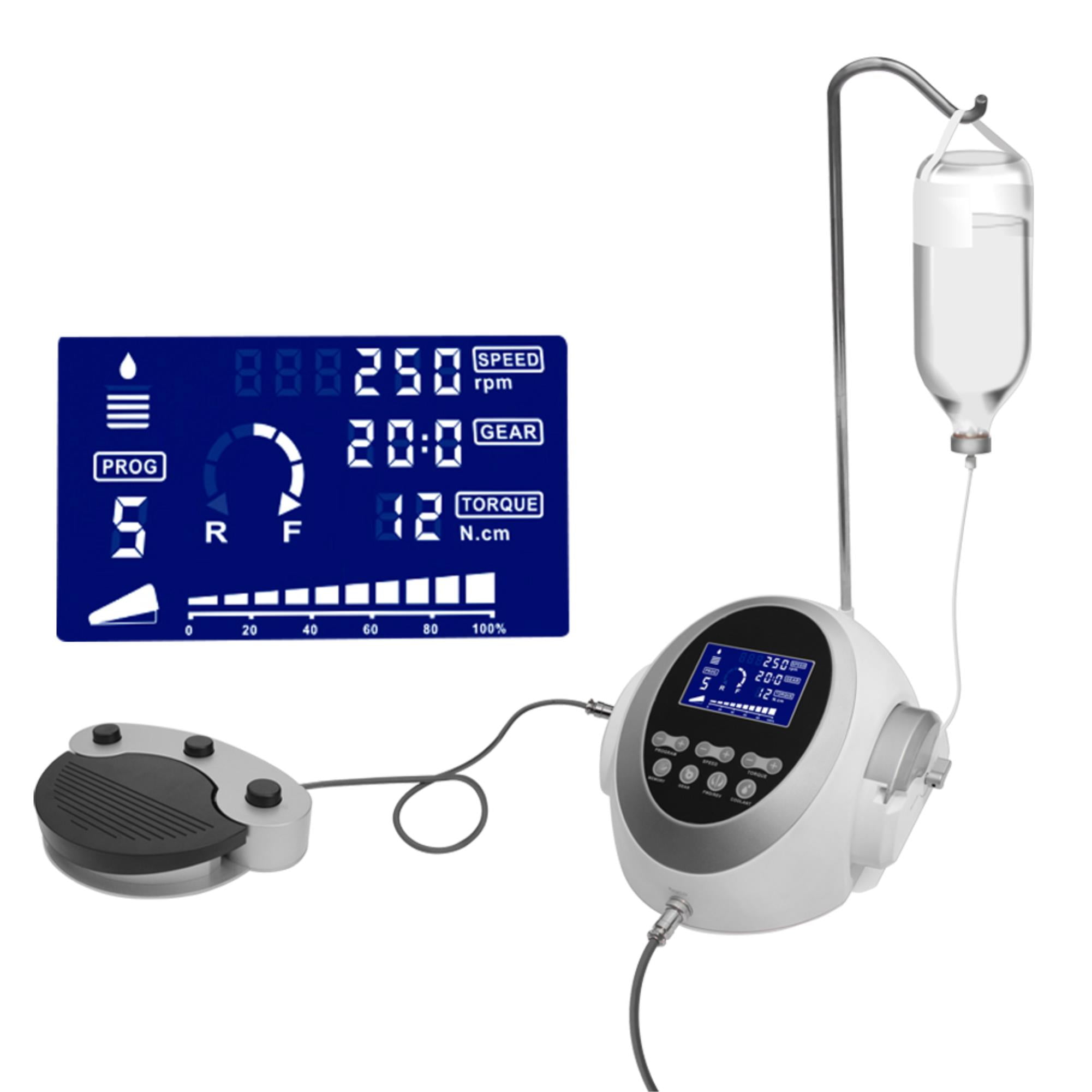 Advanced Dental Implant System with LCD Display, Brushless Motor, and ...
