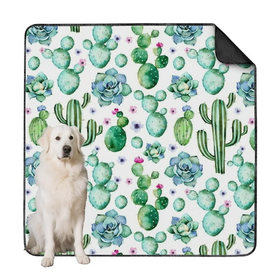 Advanced Design 72"x72" Washable Pet Potty Pads, Reusable House ...