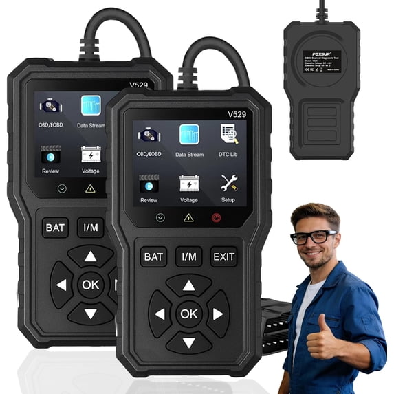 Advanced Diagnostic Tool Professional Engine Code Reader, OBD2 Scanner ...