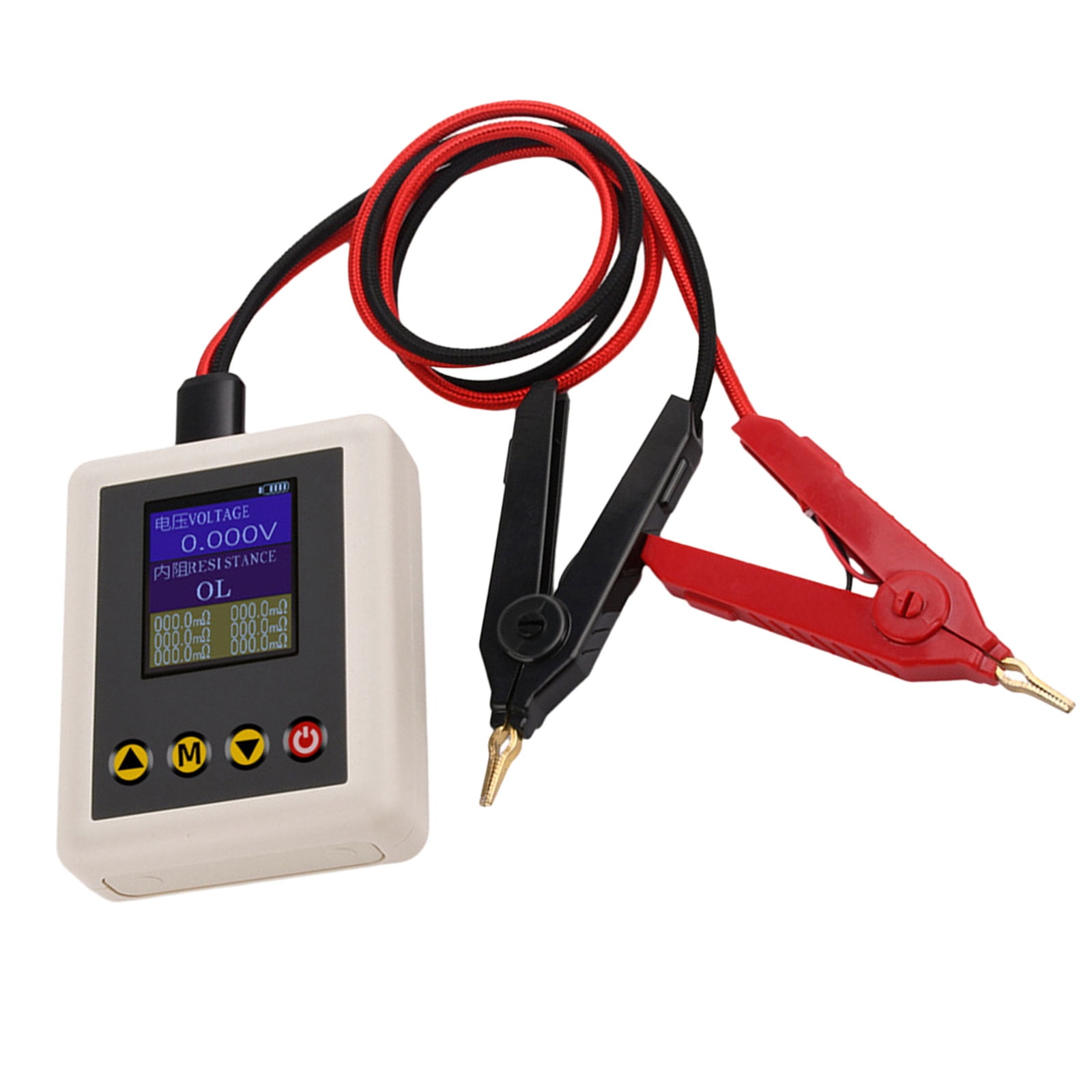 Precisions Voltages & Resistance Tester with Kelvin Clip & Fine ...