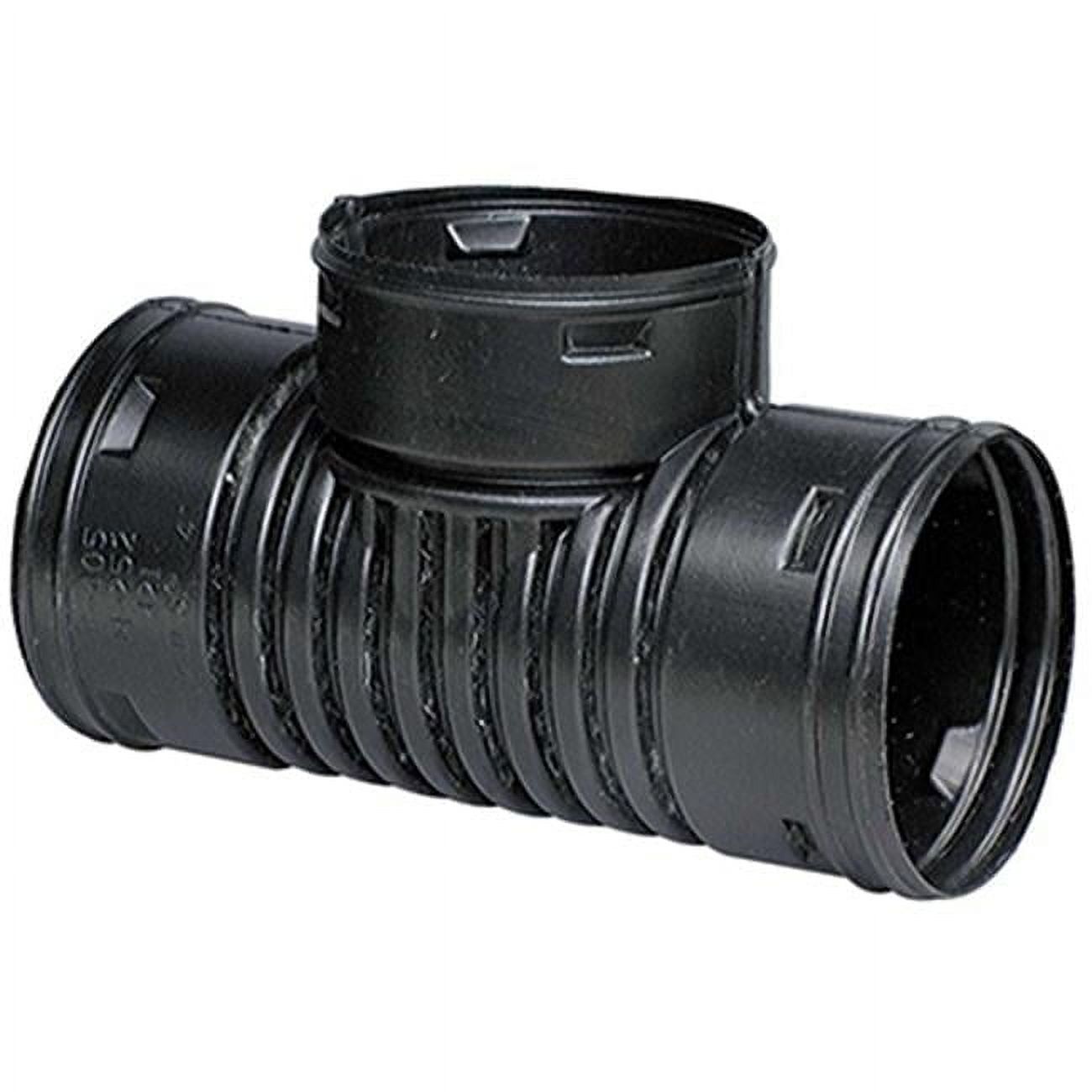 Advanced Drainage 0626AA 6 in. Corrugated Snap Tee - Walmart.com