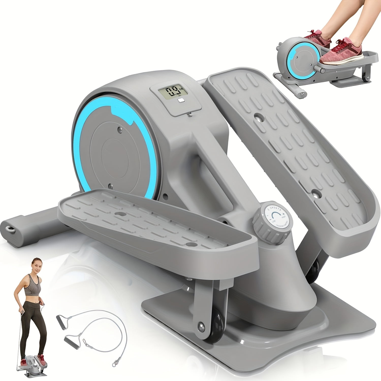 Advanced Elliptical Machine, Digital Display, Home Mini Exerciser ...