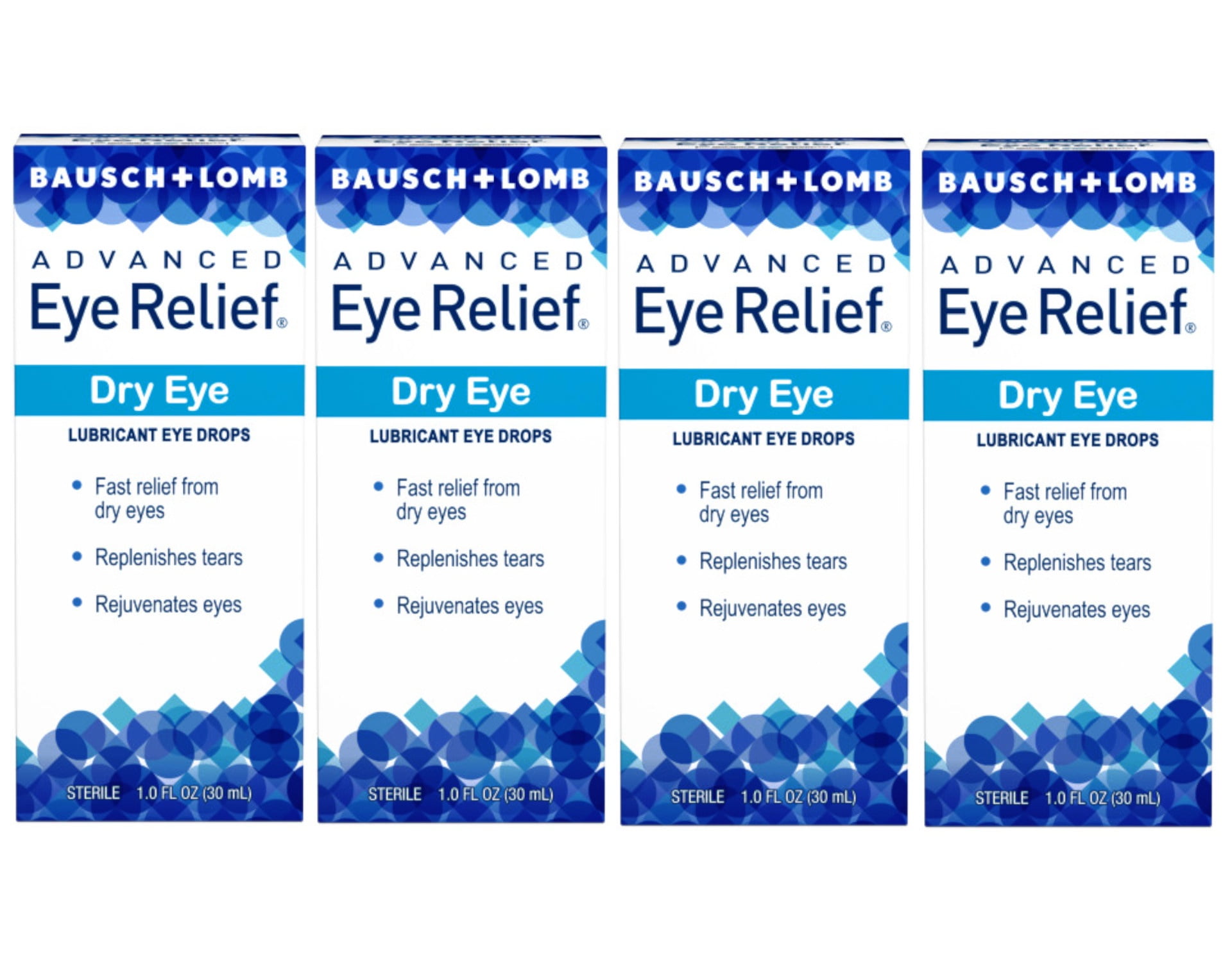 Advanced Eye Relief Lubricant Drops from Bausch & Lomb, for Dry Eyes ...