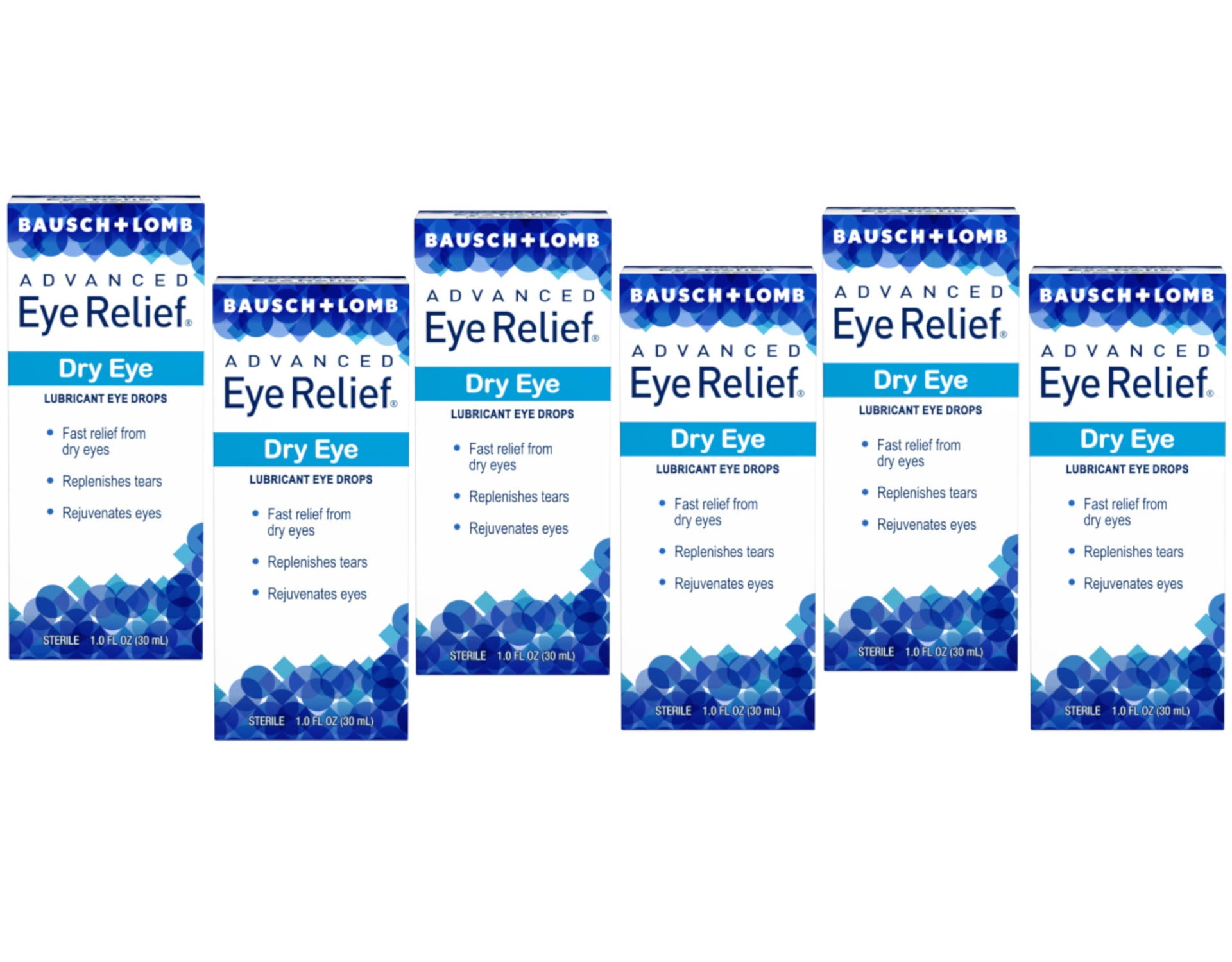 Advanced Eye Relief Lubricant Drops from Bausch & Lomb, for Dry Eyes ...