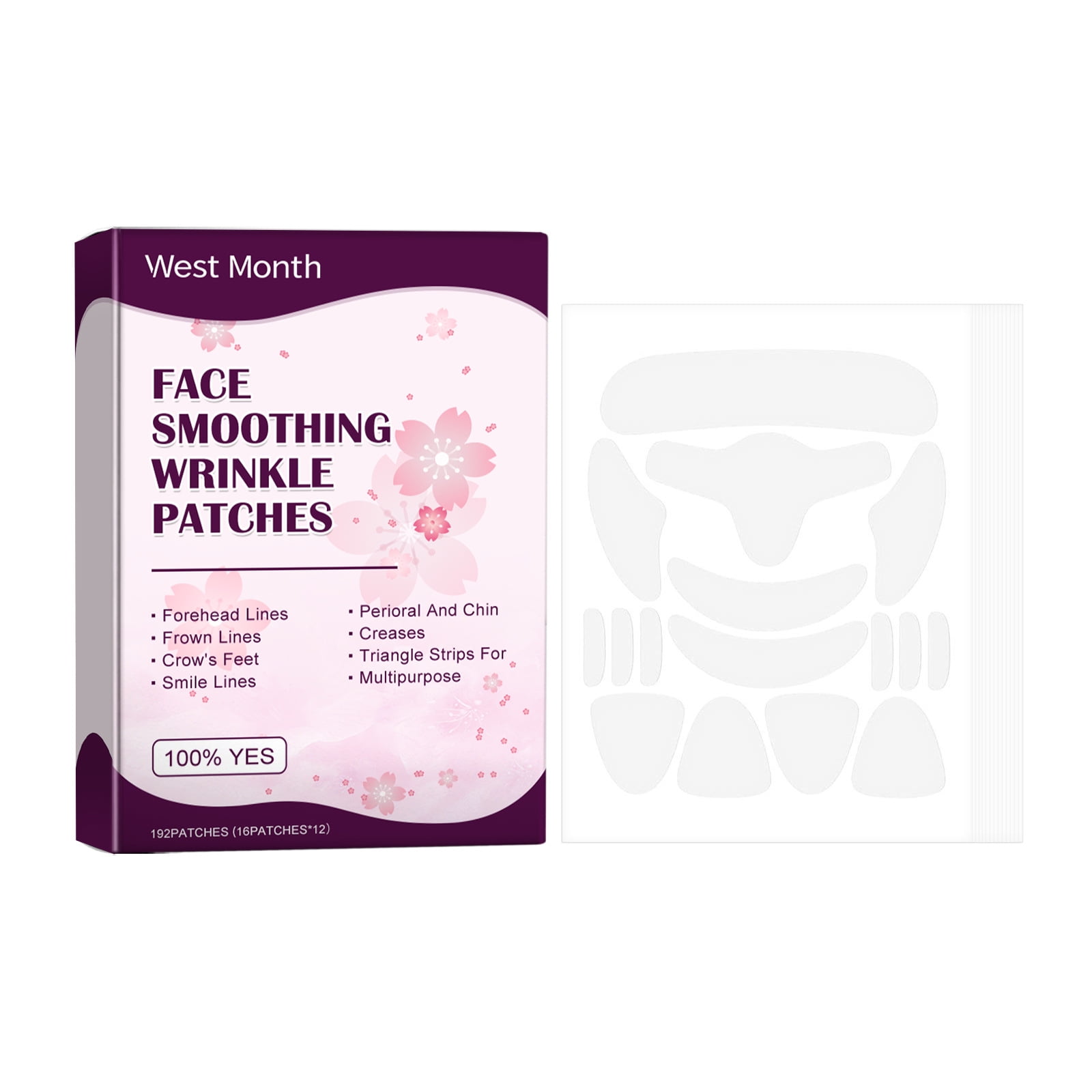 Advanced Face Anti-Wrinkle Patches: Face and Forehead Wrinkle Patches ...