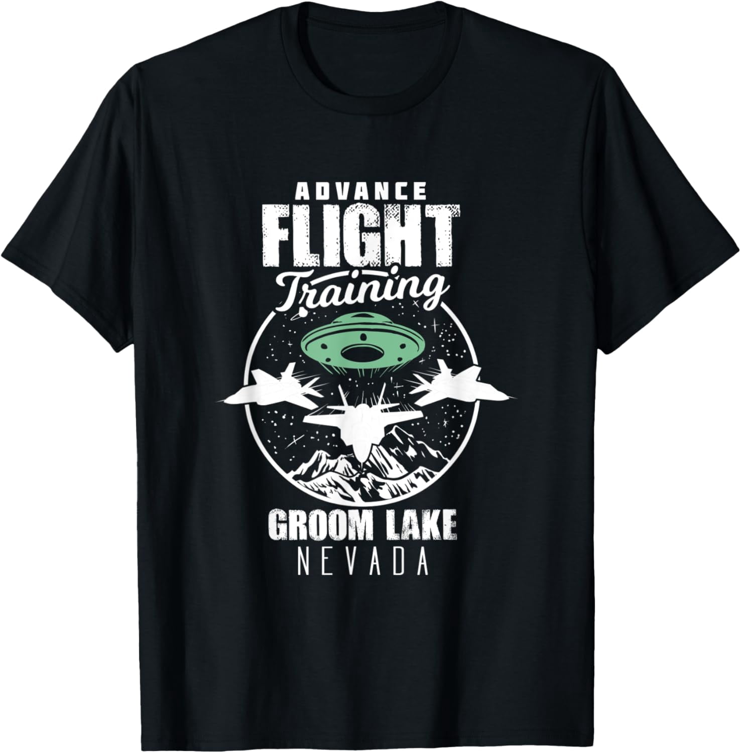 Advanced Flight Training Groom Lake Nevada T-Shirt - Walmart.com
