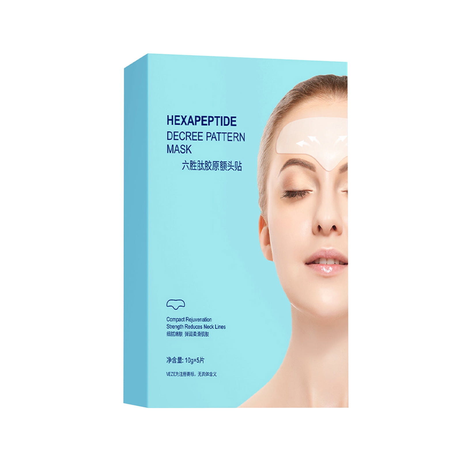 Advanced Forehead Softening Premium Hydrogel Non - Tacky Hydration Face ...