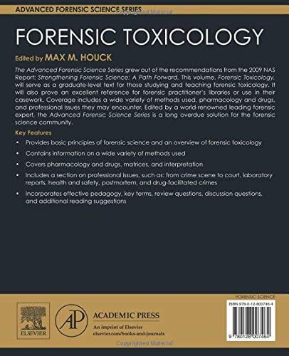 Pre-Owned Advanced Forensic Science Forensic Toxicology, (Hardcover ...