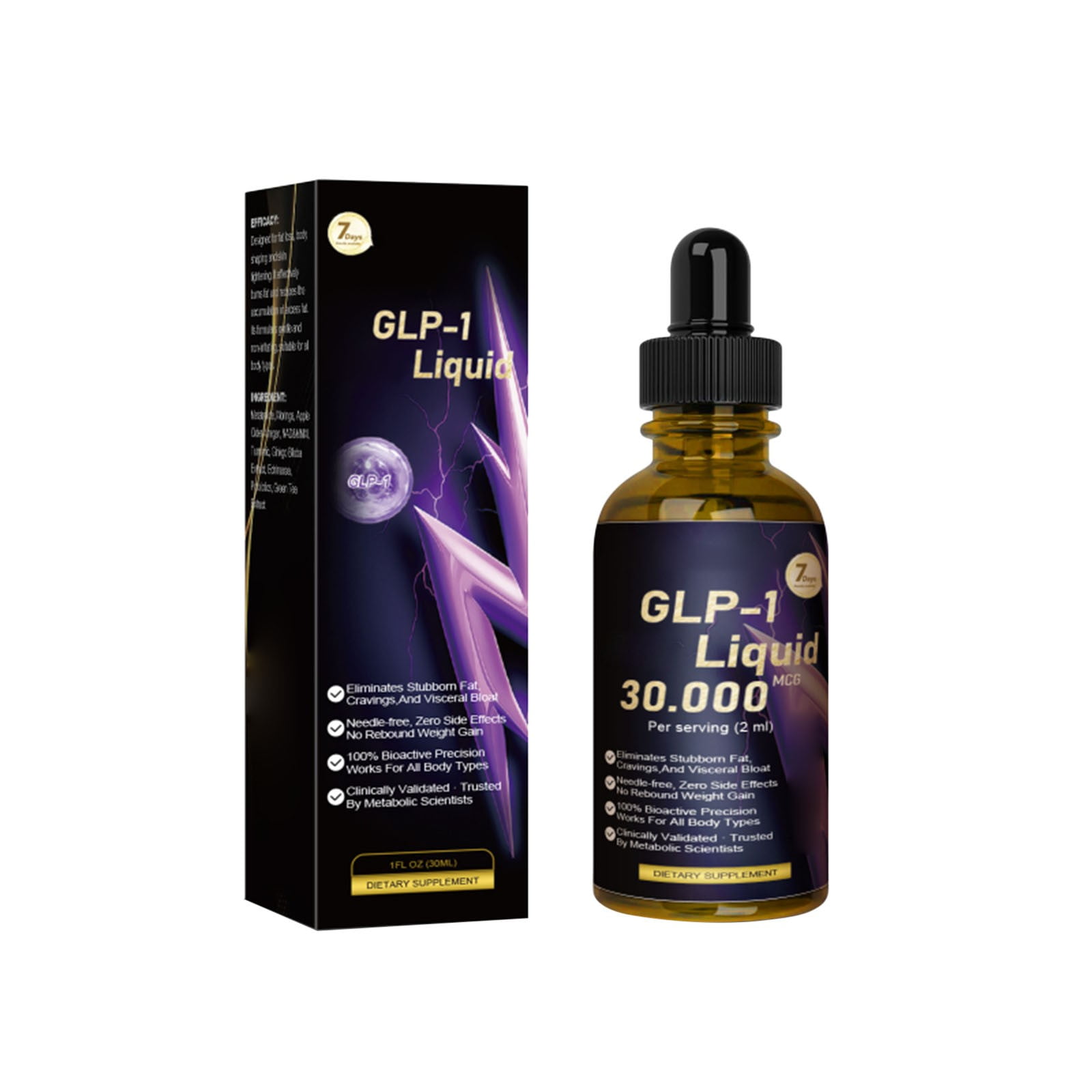 Advanced GLP-1 Liquid Professional Drops for All Body Types Effectively ...