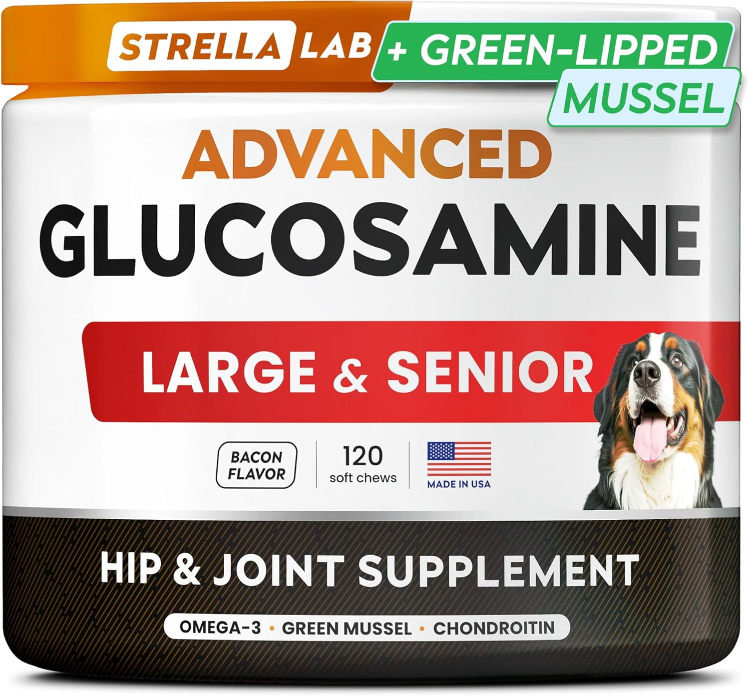 Advanced Glucosamine Chondroitin Joint Supplement for Dogs - Hip ...