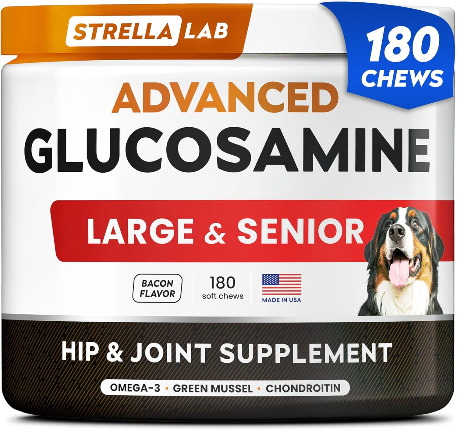 Advanced Glucosamine Chondroitin Joint Supplement for Dogs - Hip ...
