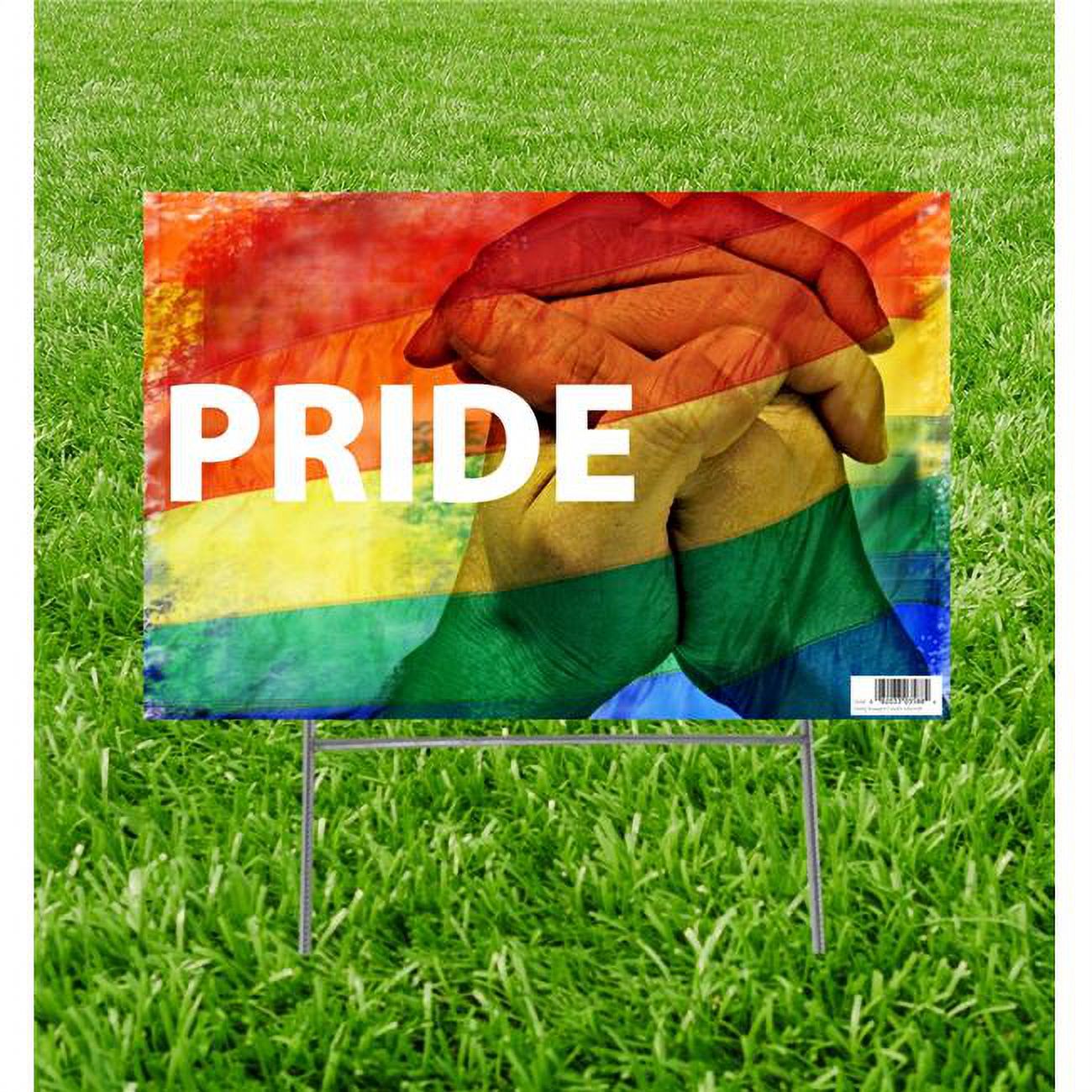 Advanced Graphics 15 x 23 in. LGBT Pride Yard Sign - Walmart.com
