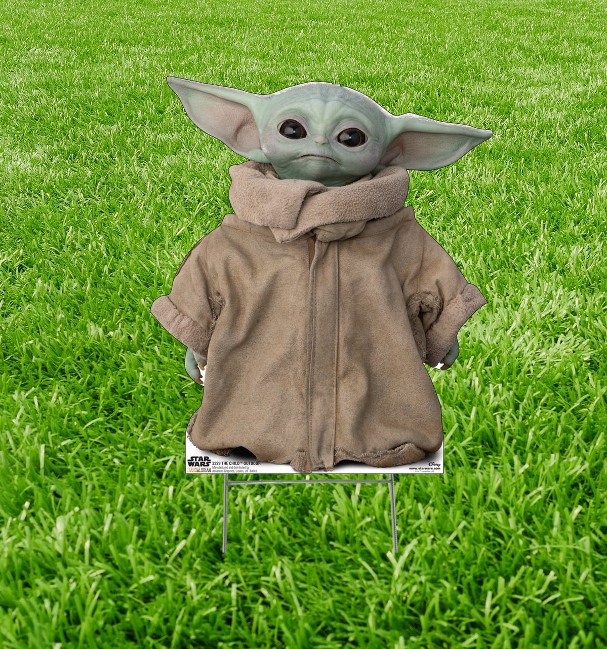 The CHILD OUTDOOR Standee (The Mandalorian) - Walmart.com