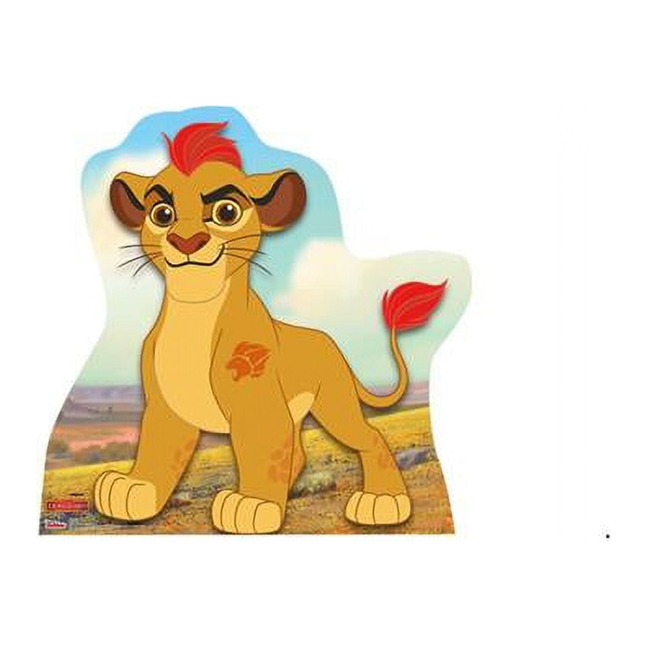 Advanced Graphics 2345 32 x 33 in. Kion - Disneys Lion Guard Cardboard ...