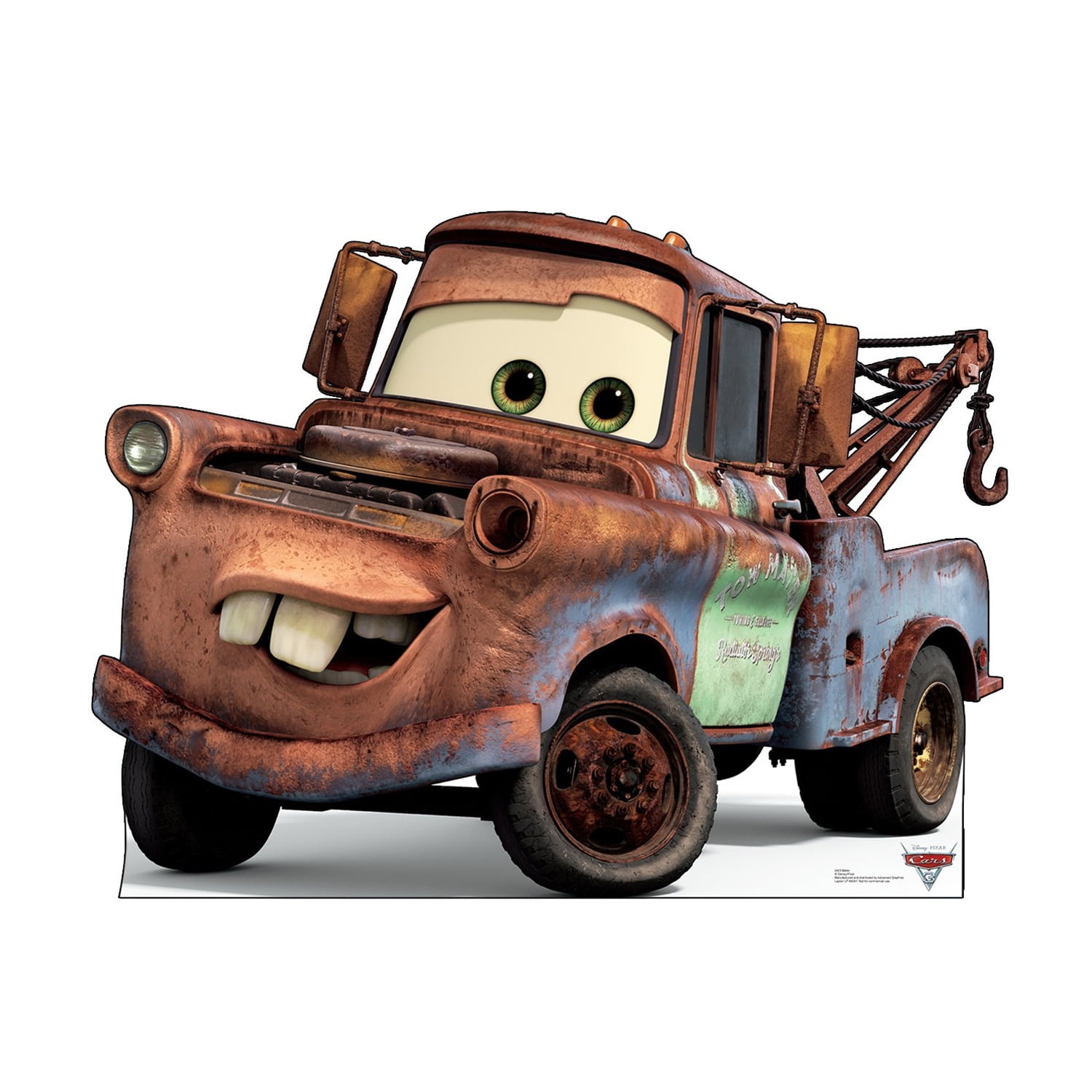 Advanced Graphics 2423 45 x 60 in. Mater - Disney & Pixar Cars 3 ...