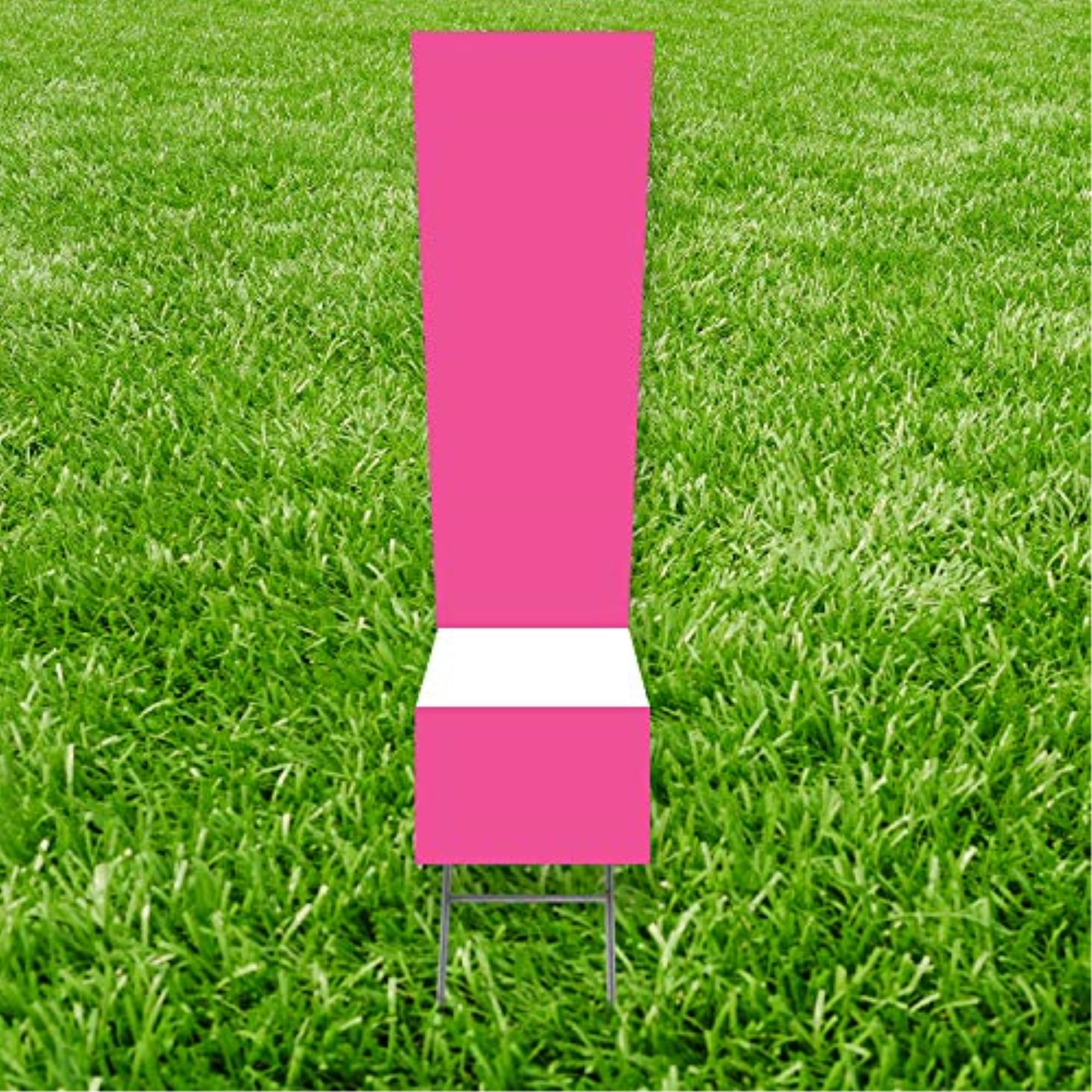 Pink Symbol ! 20 inches tall - Walmart.com