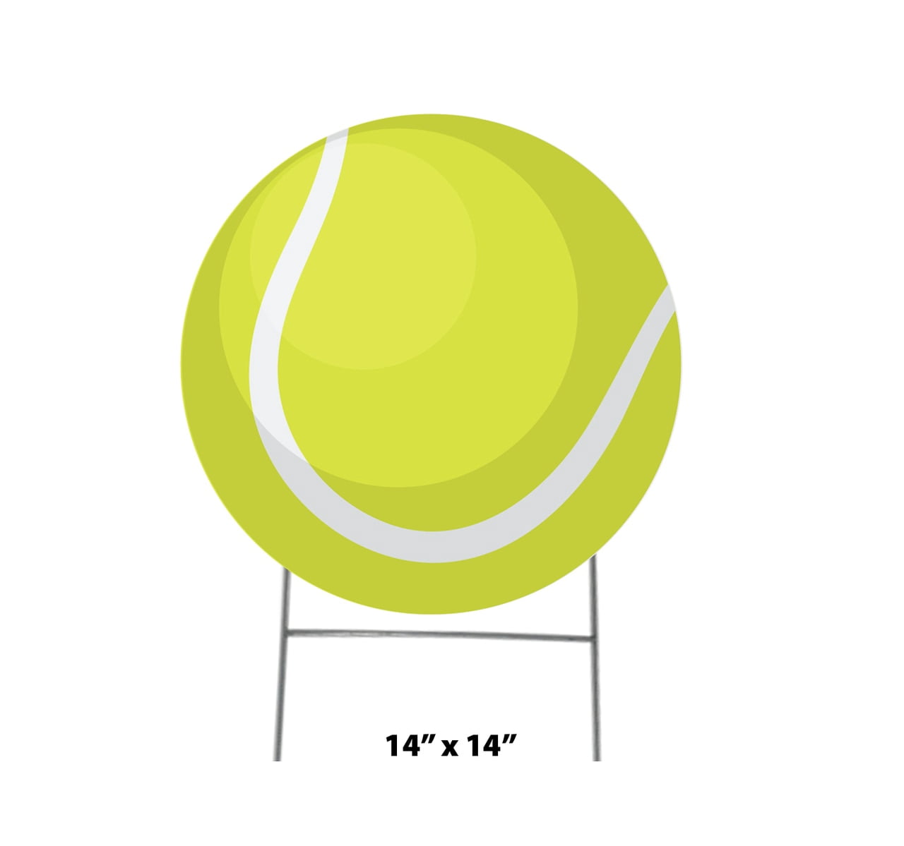 Tennis Ball Yard Sign Icon - Walmart.com