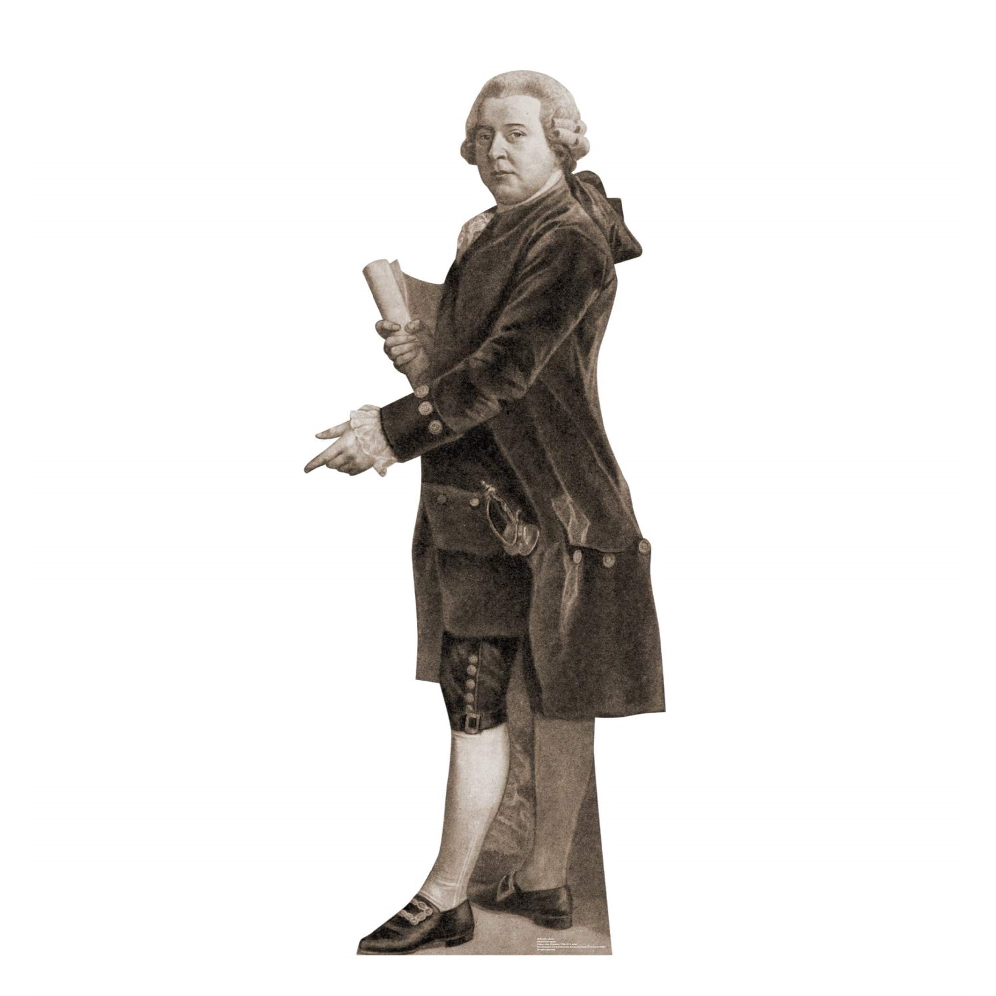 Advanced Graphics 3640 67 x 28 in. John Adams Cardboard Cutout ...