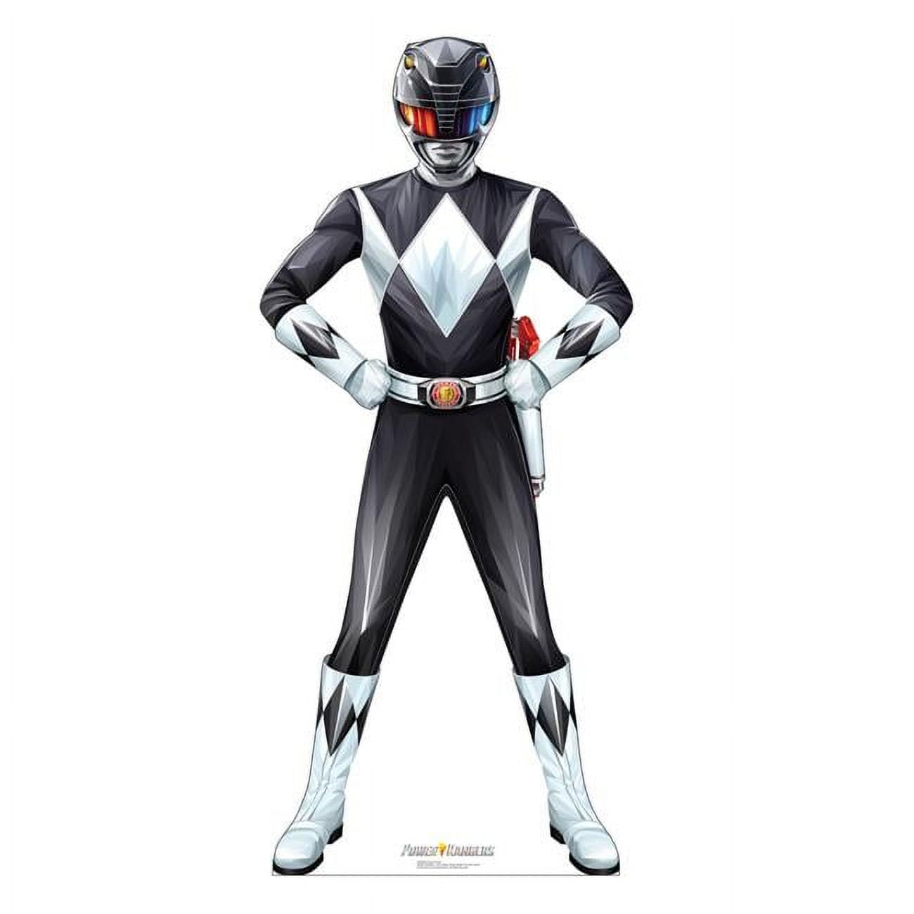 Cardboard People Black Power Ranger Cardboard Cutout Standup - Power ...