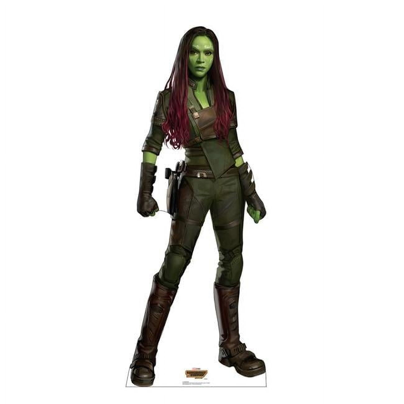 Cardboard People Gamora Cardboard Cutout Standup - Guardians of The ...