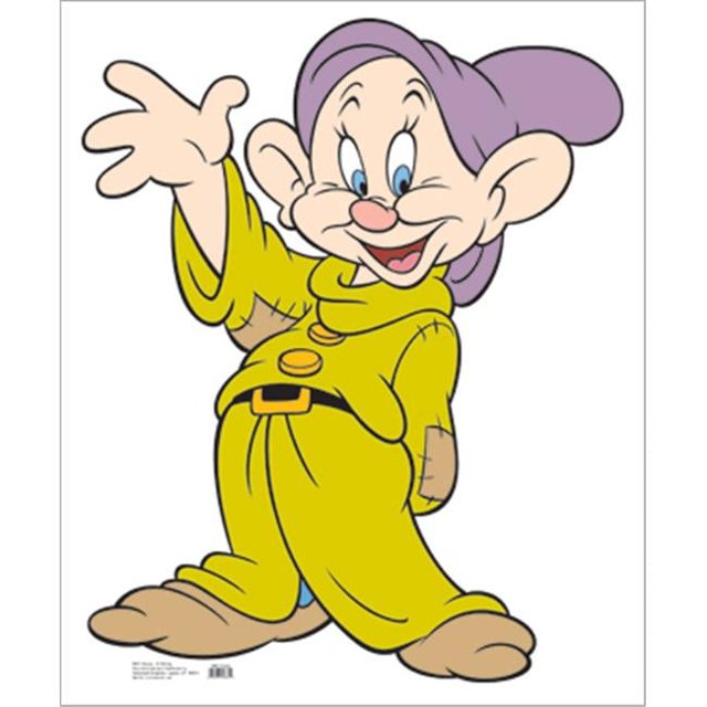 Advanced Graphics 681 Dopey Life-Size Cardboard Stand-Up - Walmart ...