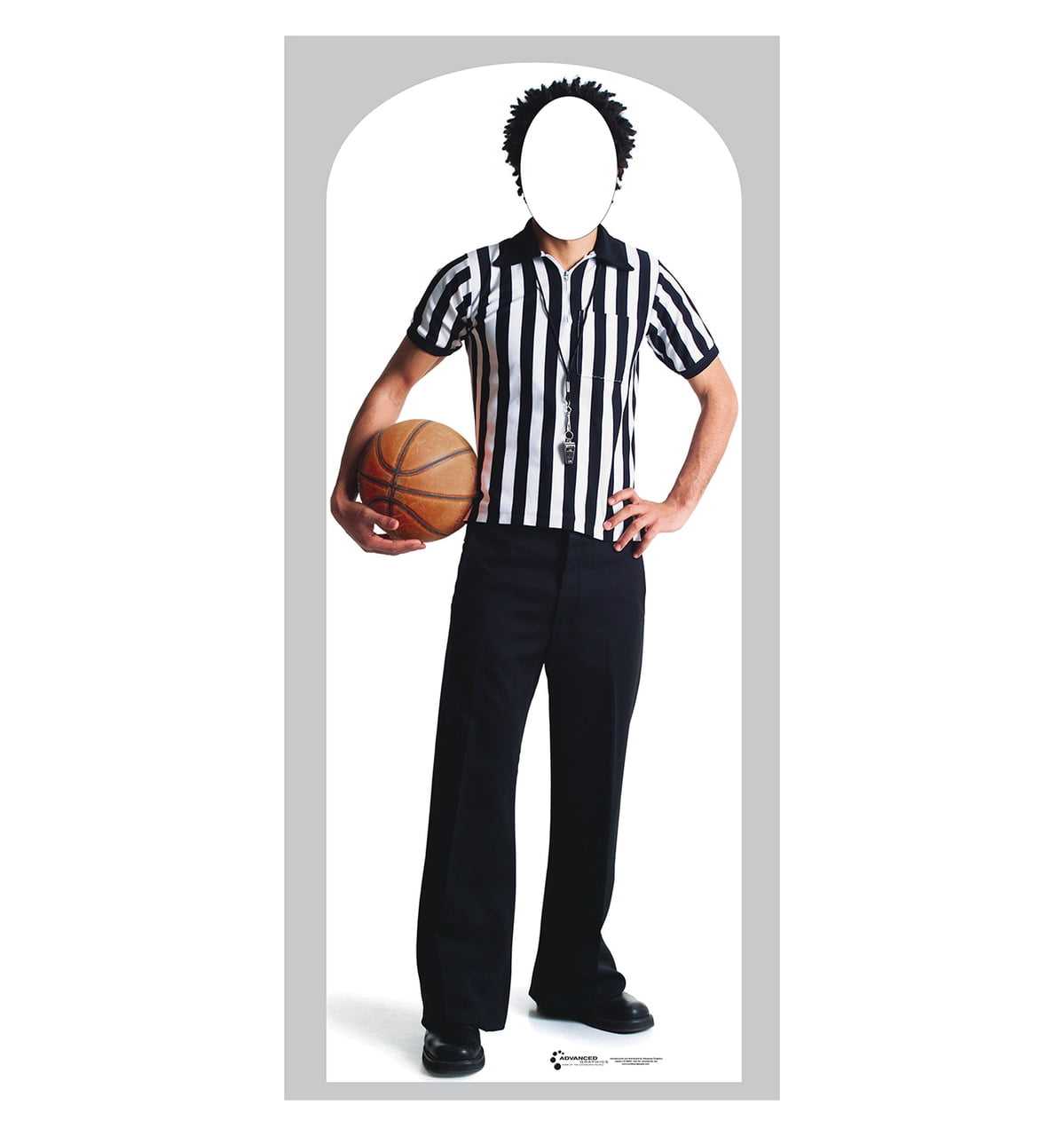 Advanced Graphics 703 Referee Stand In- 68" x 32" Cardboard Standup ...