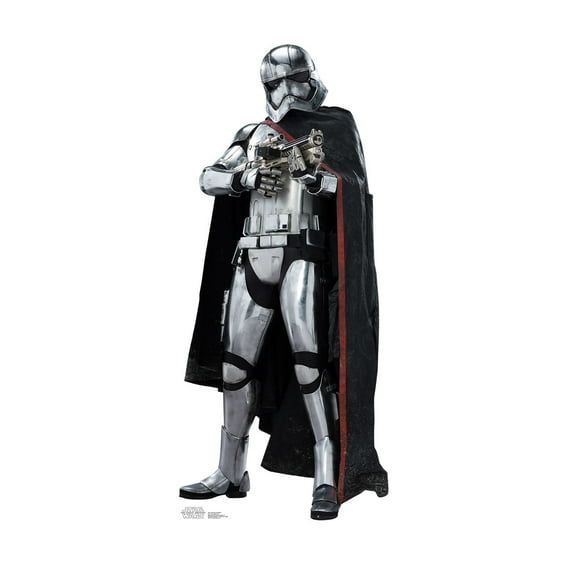 Advanced Graphics 74 x 33 in. Captain Phasma Cardboard Cutout, Star ...