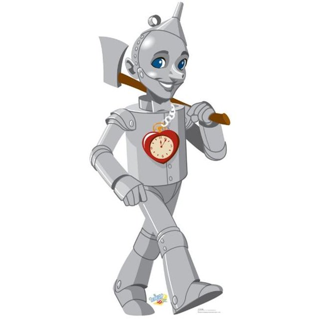 Advanced Graphics Cardboard Standup Tin Man - Kids WOZ - Walmart ...