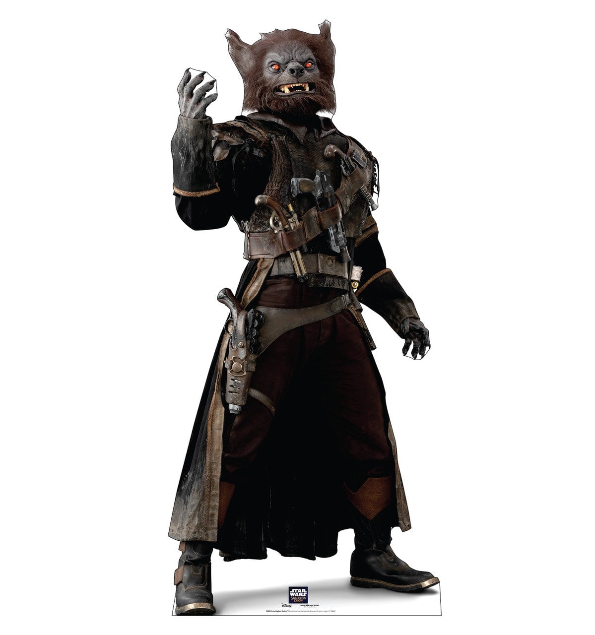 Advanced Graphics Pirate Captain Brutus Life-Size Cardboard Cutout Star ...