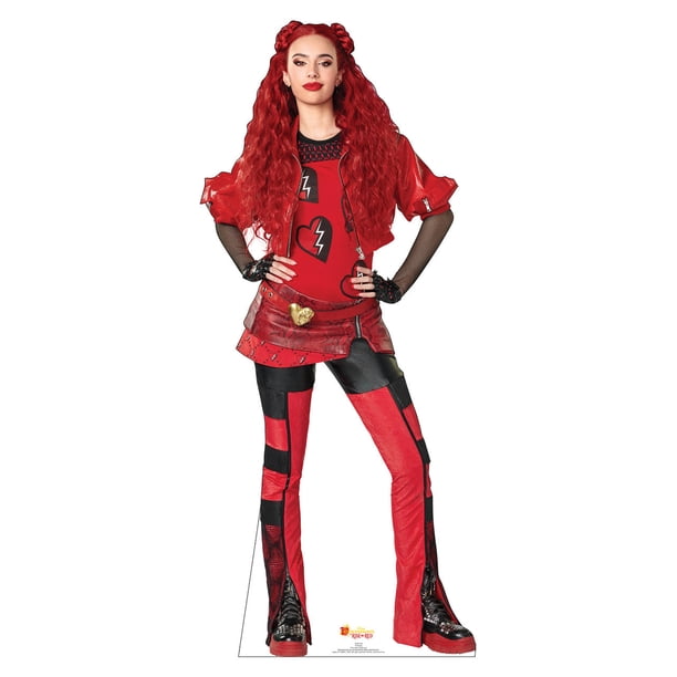 Advanced Graphics Red Life-Size Cardboard Cutout Disney Descendants the ...