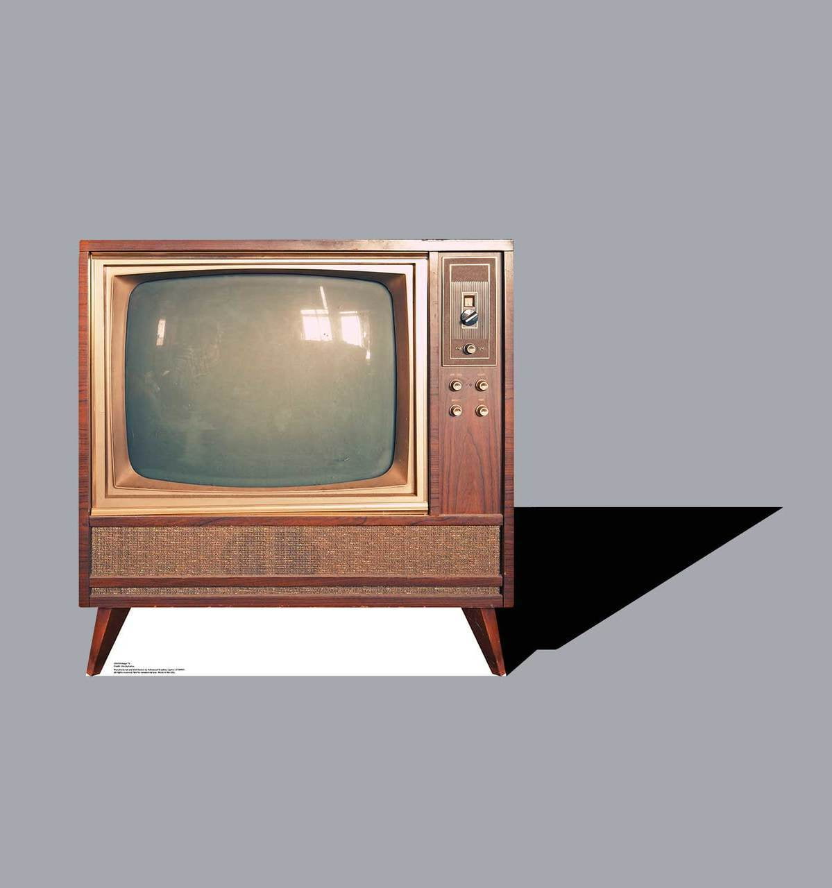 Advanced Graphics Vintage TV Paper & Cardboard Cutout 32 x 31 - Walmart.com
