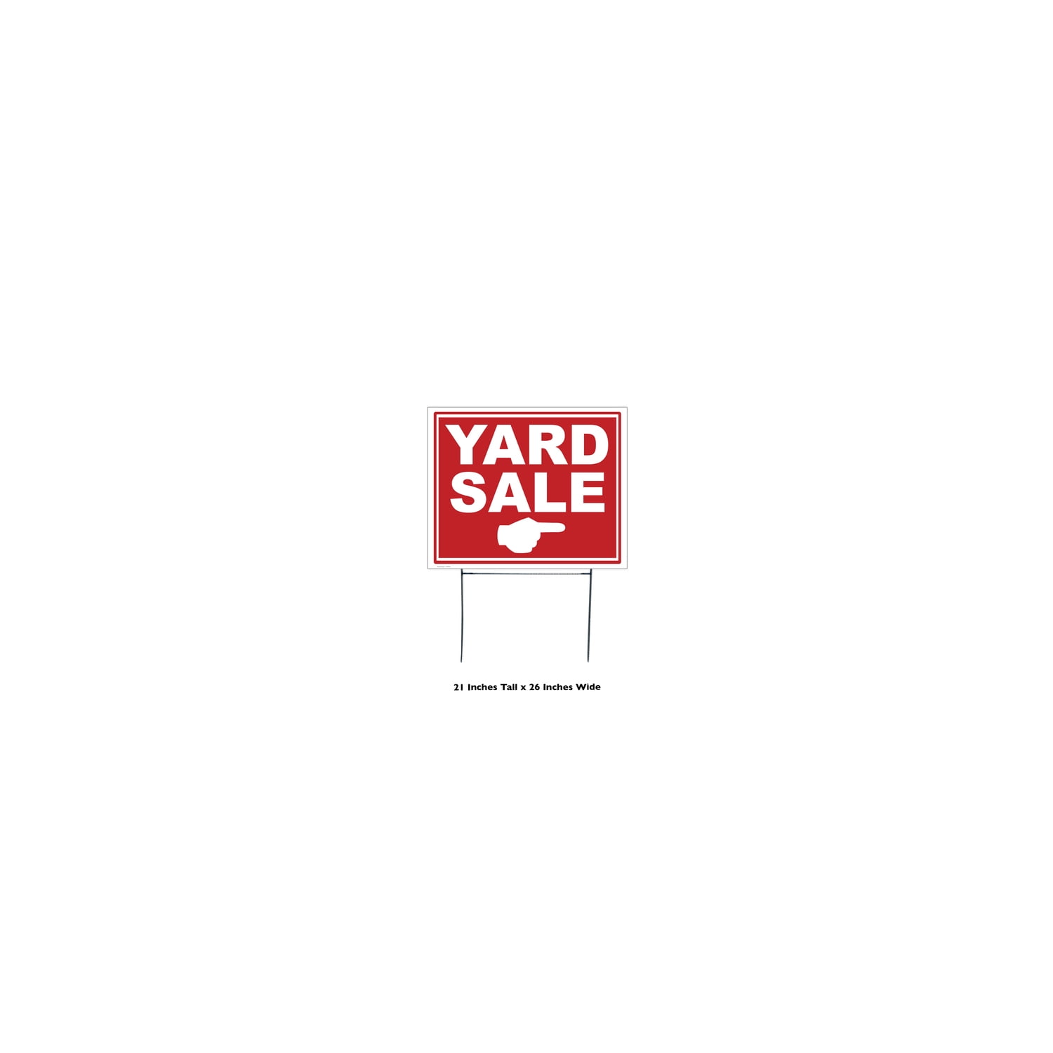 Advanced Graphics Yard Sale Yard Sign Right - Walmart.com