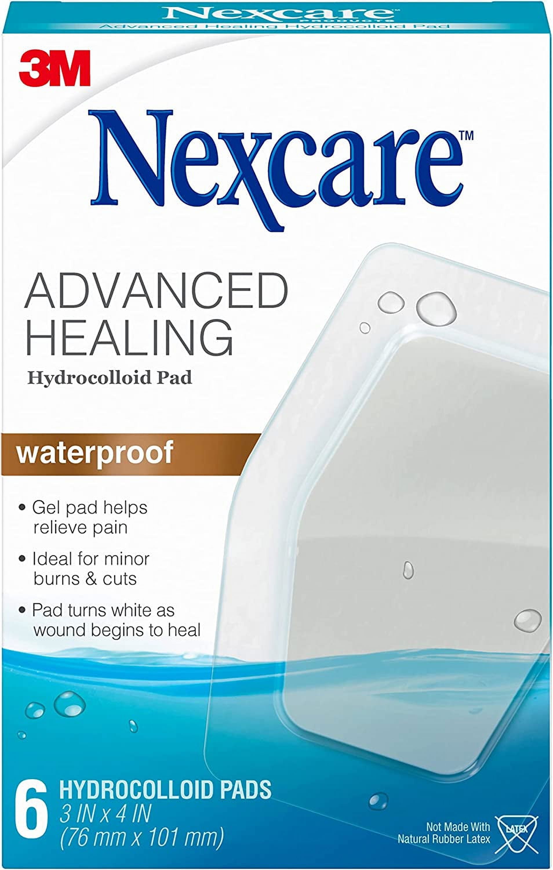 Advanced Healing Hydrocolloid Pads - Gel Pad for Pain Relief & Wound ...