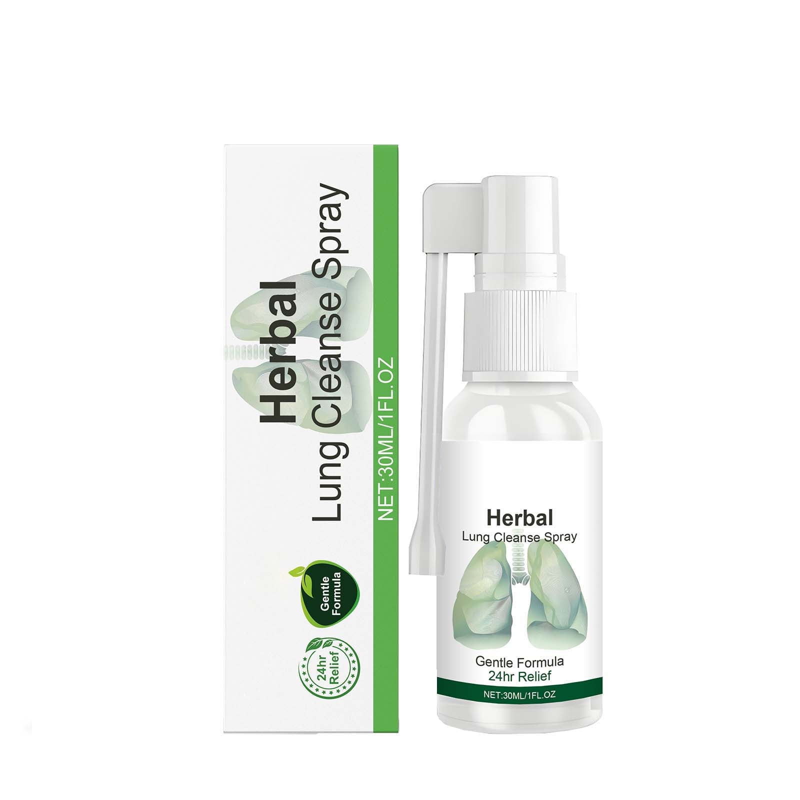 Advanced Herbal Lung Cleansing Spray – Respiratory Support Mucus And ...
